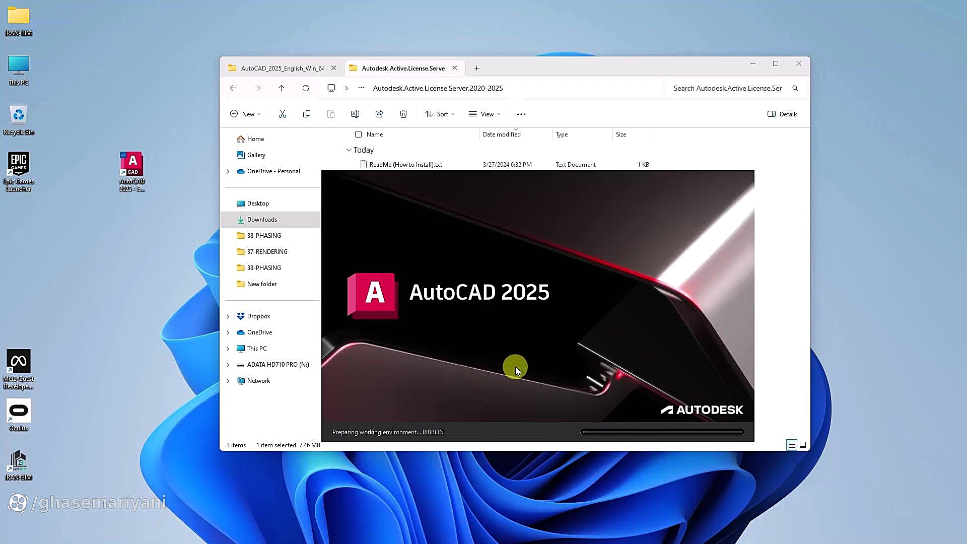 آموزش فعالسازی محصولات Autodesk
