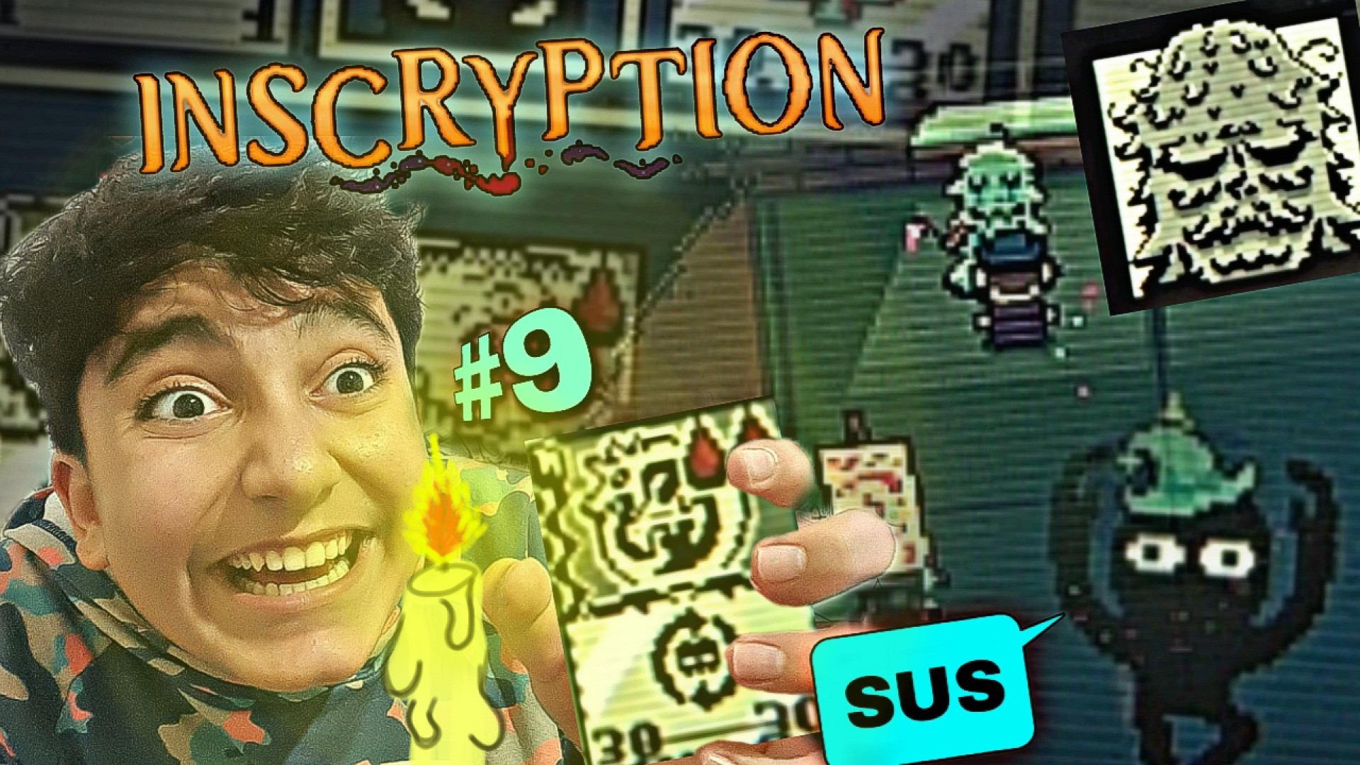 Po3 حکم کرد و فایل های کامپیوترم رو دید! گیم پلی بازی inscryption p11