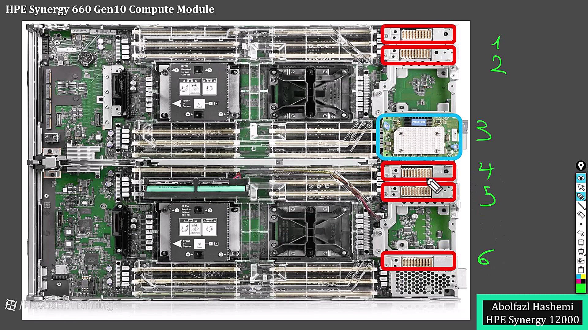 09-HPE Synergy Virtual Connect SE 100 Gb F32 Module