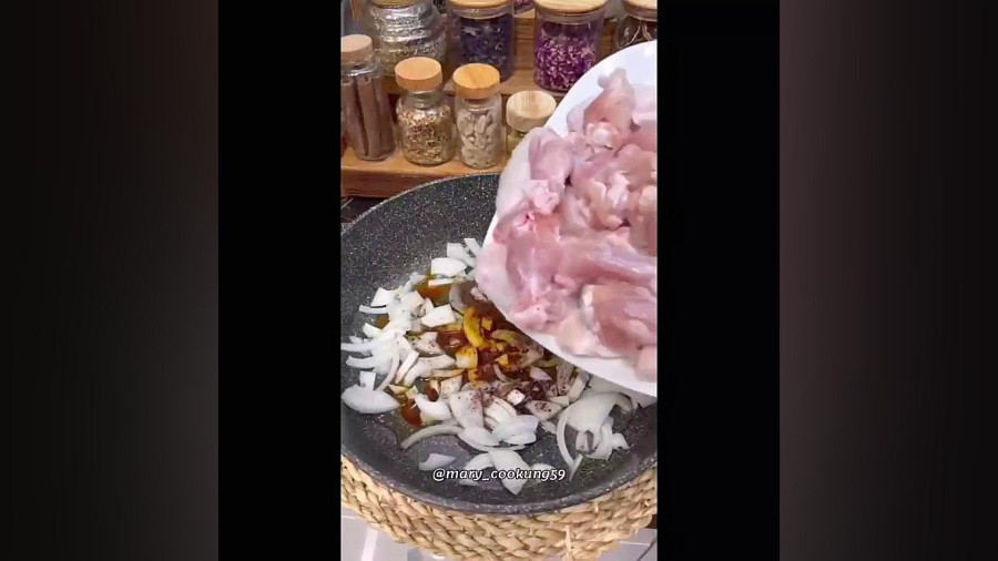 جوجه کباب تابه ای