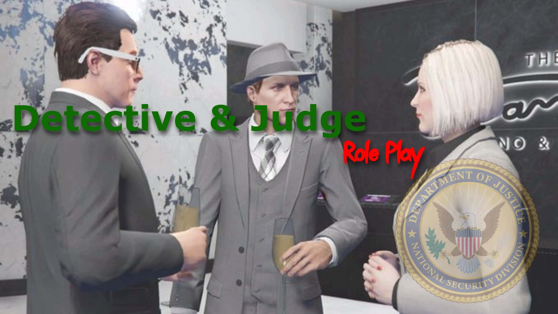 گرفتن مچ پلیر و محاکمه آن در دادگستری | Detective Judge RP
