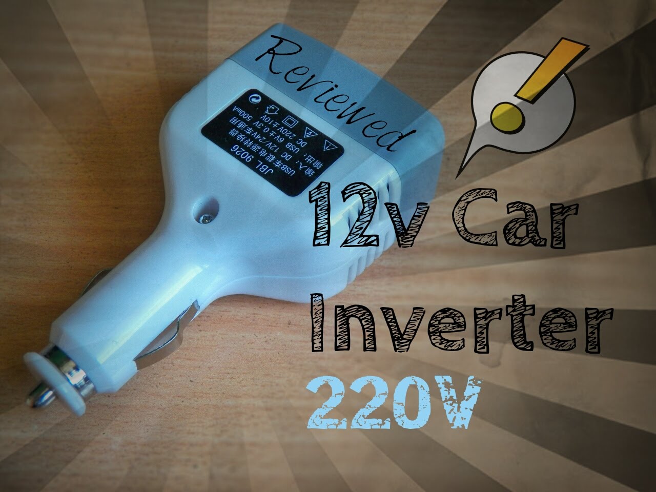 12v To 220v Portable Solar Car Inverter Project