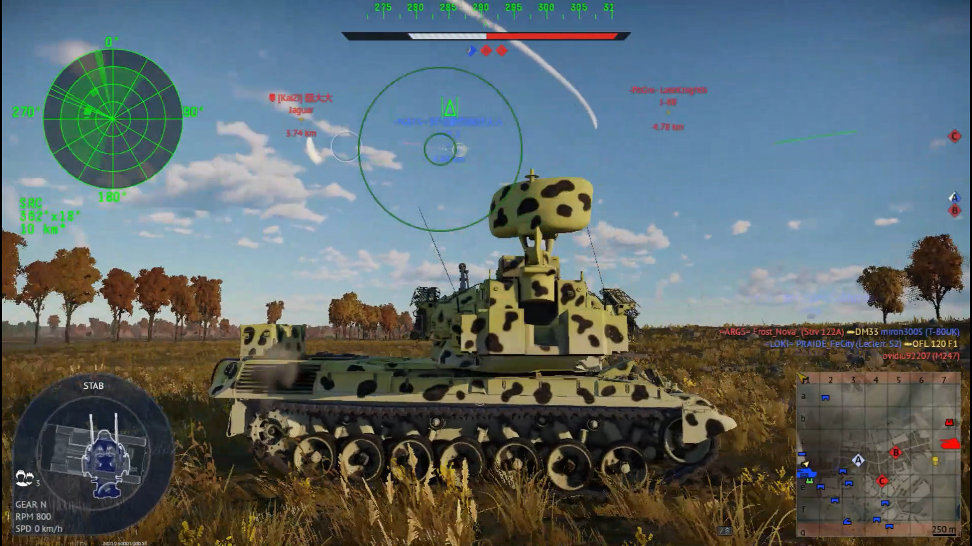gepard 1a2 spaa german warthunder