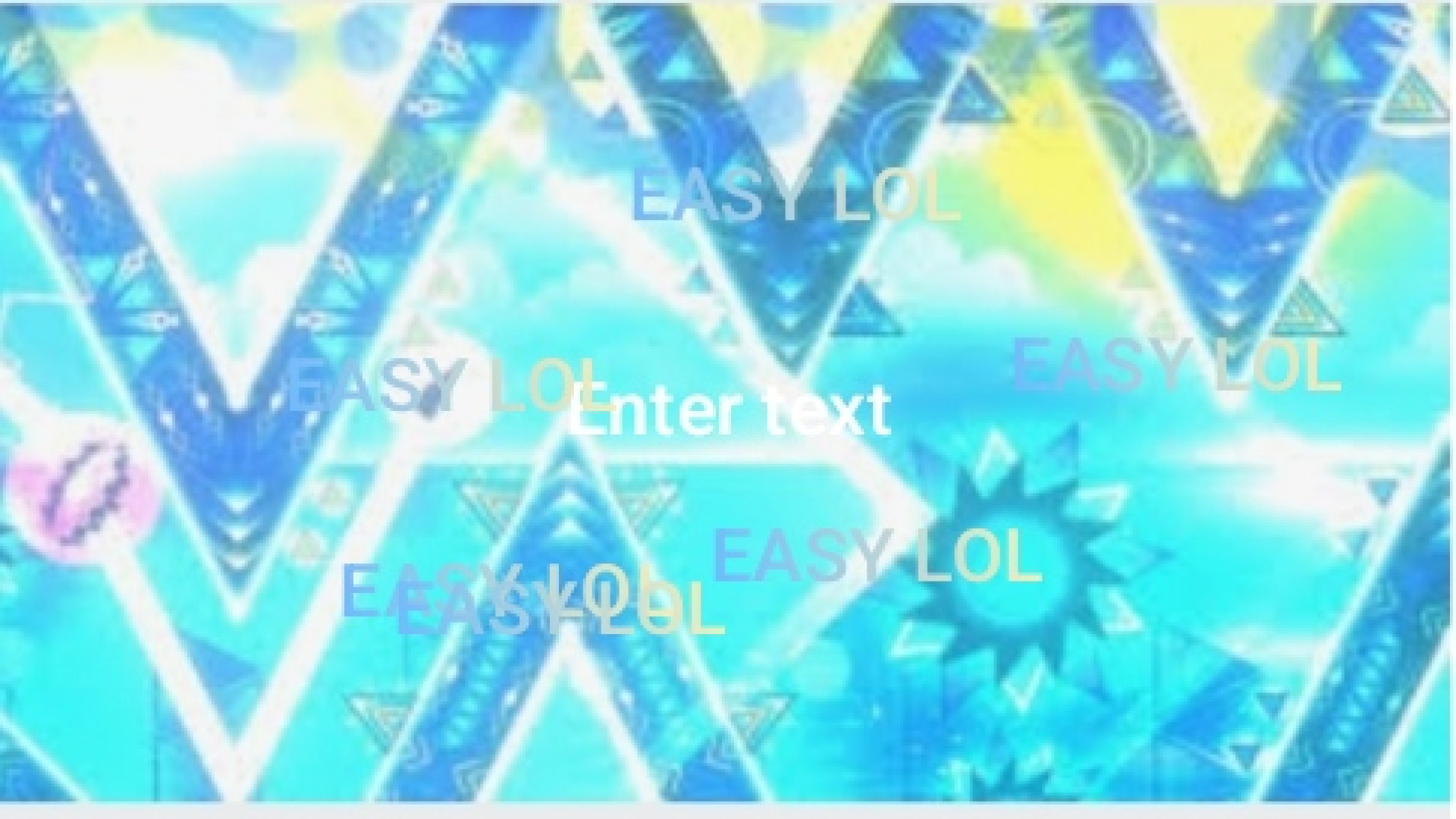 Geometry dash tidal wave Easy?