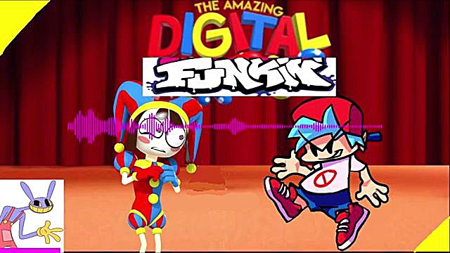 Digitalizing (Instrumental) - FNF VS The Amazing Digital Funkin' OST