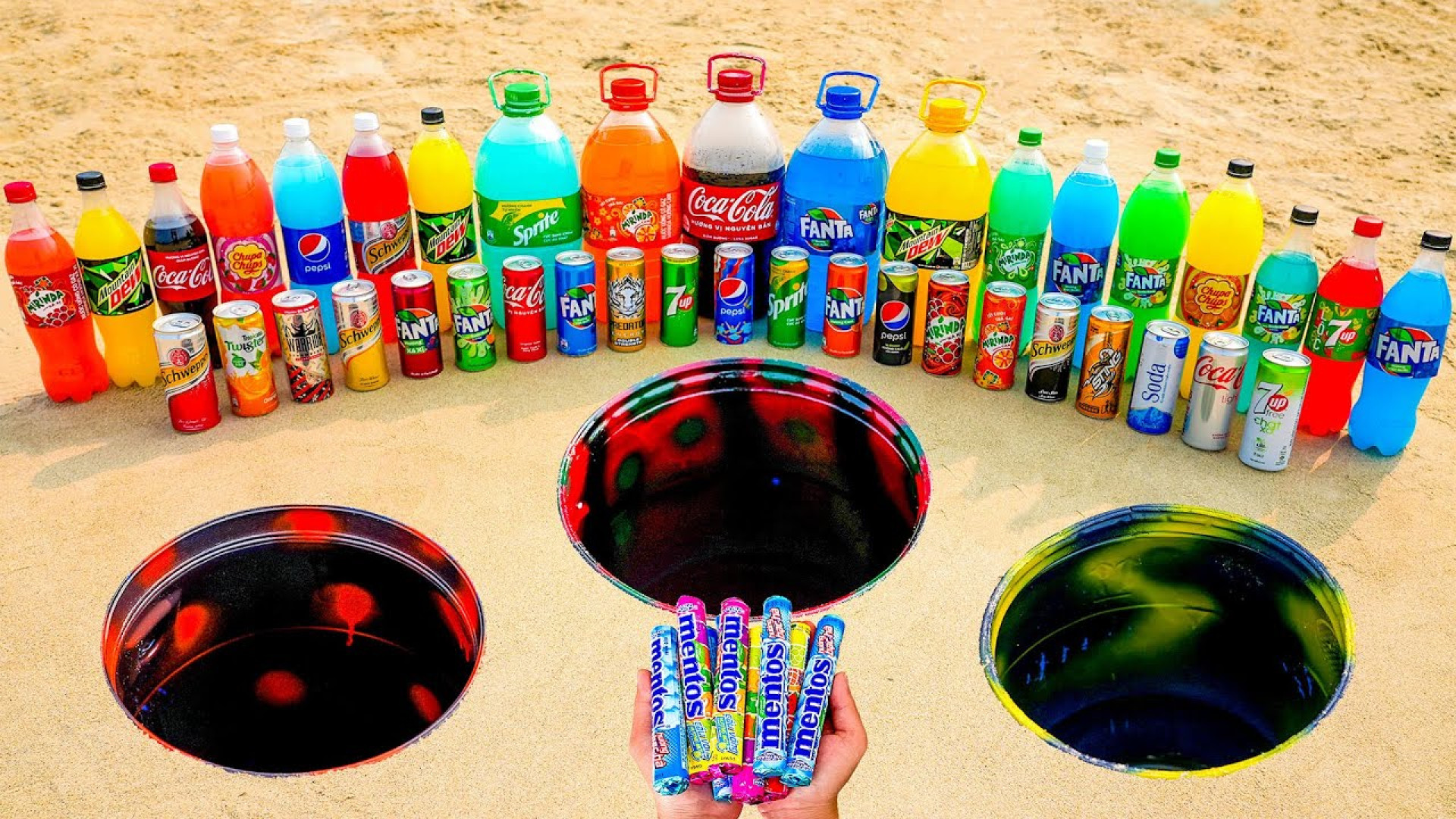 Big Sprite, Coca Cola, Fanta, Mtn Dew, Mirinda and Other Sodas vs ...