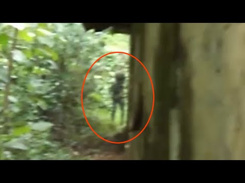 Huge Black Ghost Shadow Caught On Camera | Shocking Ghost Sighting From an