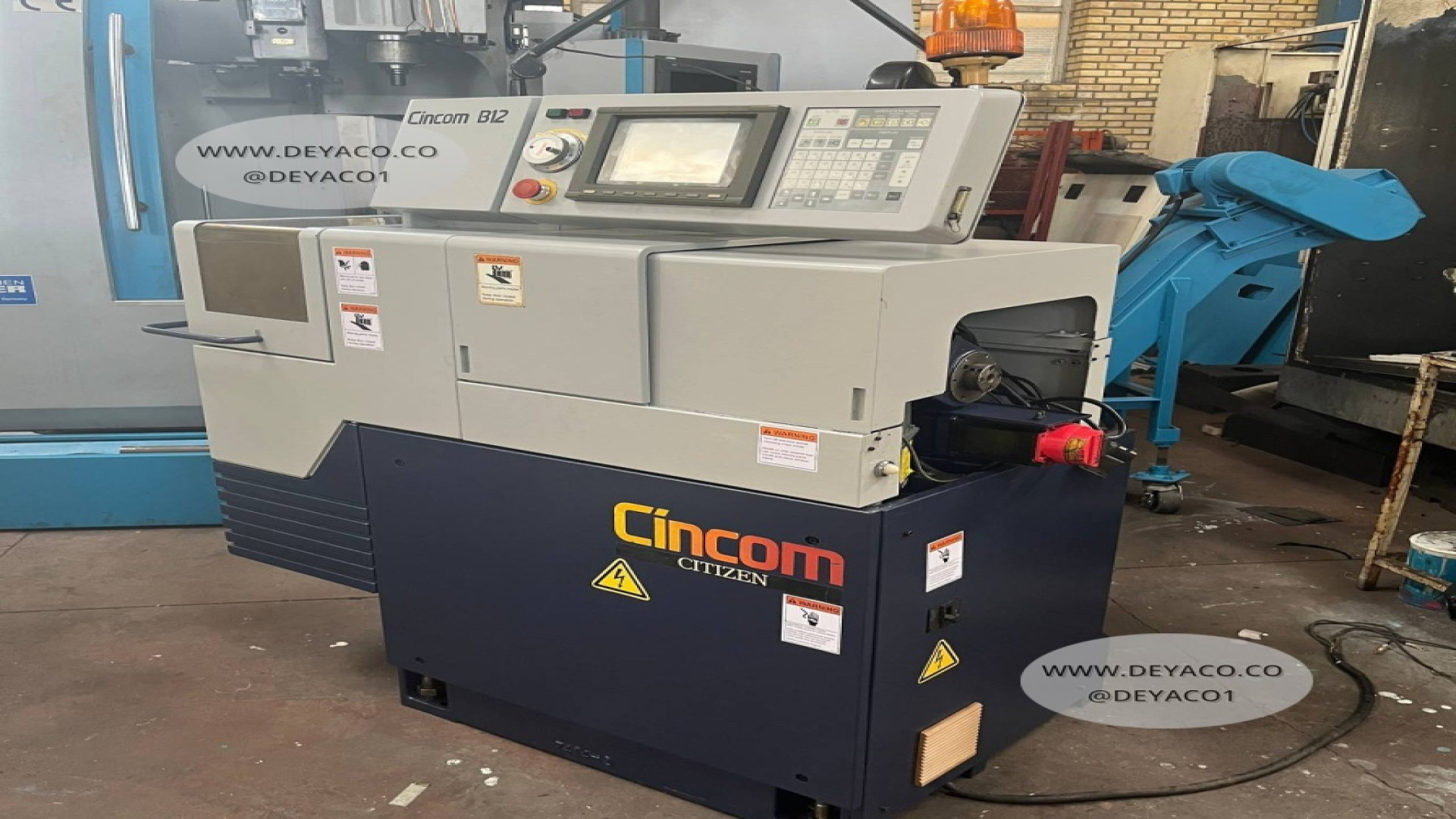 دستگاه طول تراش CITIZEN مدل CINCOM B12