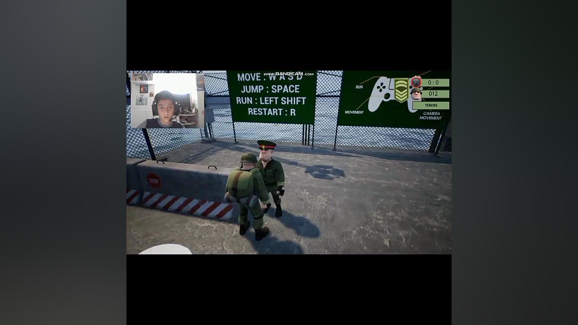 بازی commando hero