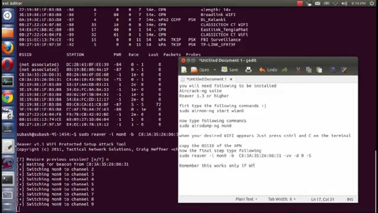 Crack Wpa/wpa2 enabled wifi password easily