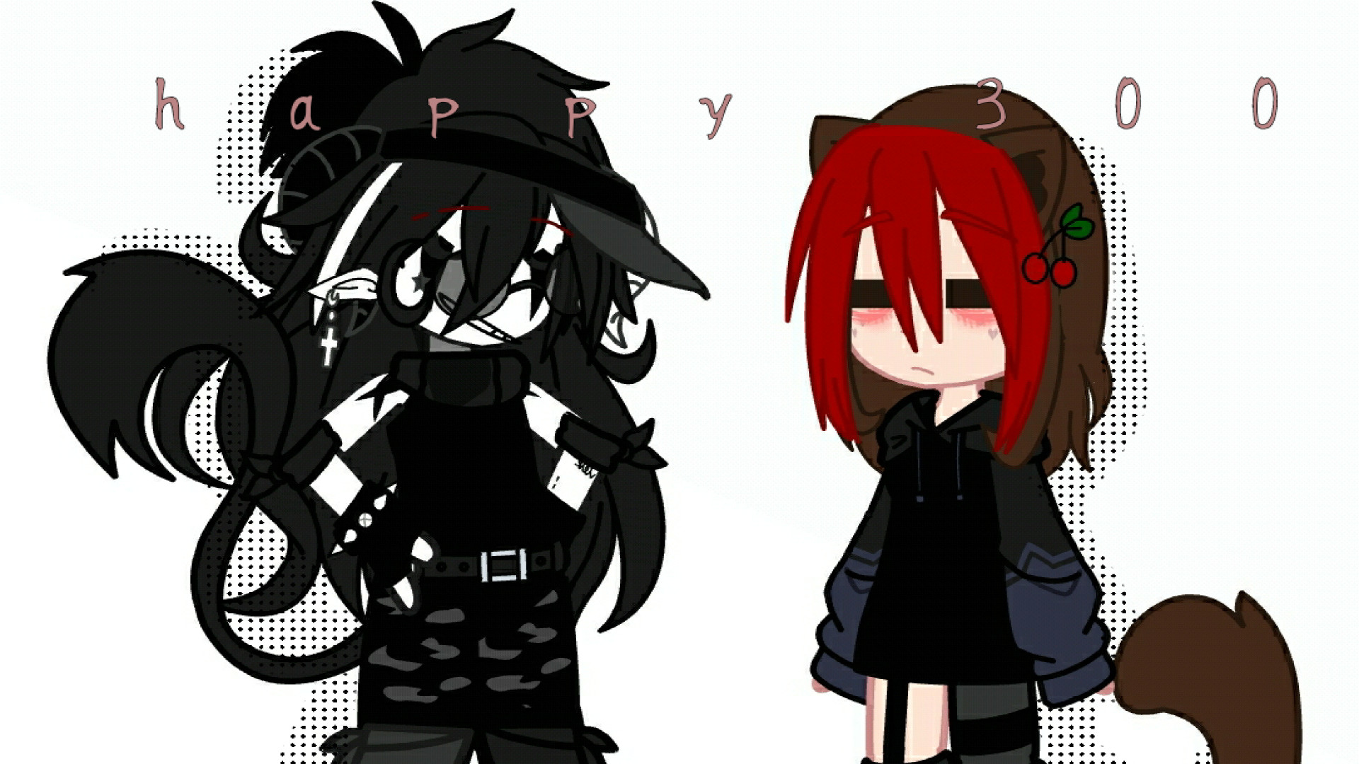 سیصد تایی مبارککک happy 300//gacha//gacha life//gacha//