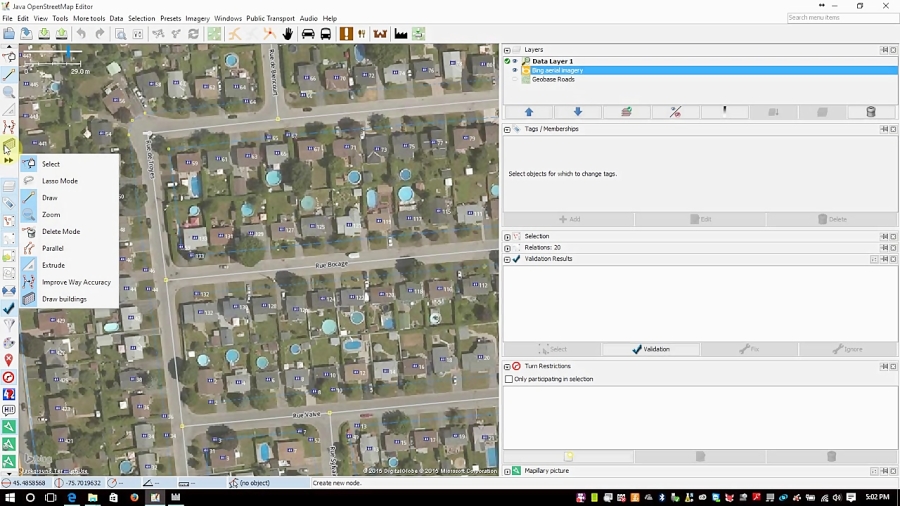 Faster building tagging openstreetmap