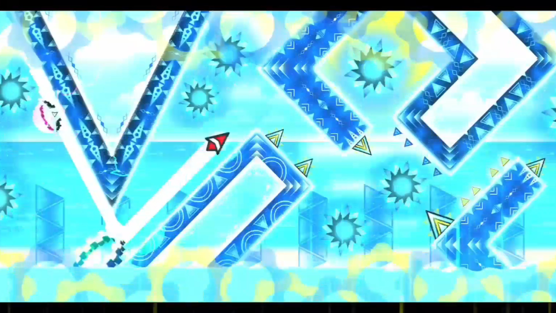 گیم پلی Geometry Dash لول Tidal Wave 2x fast Verifed by me and zoink سخترین