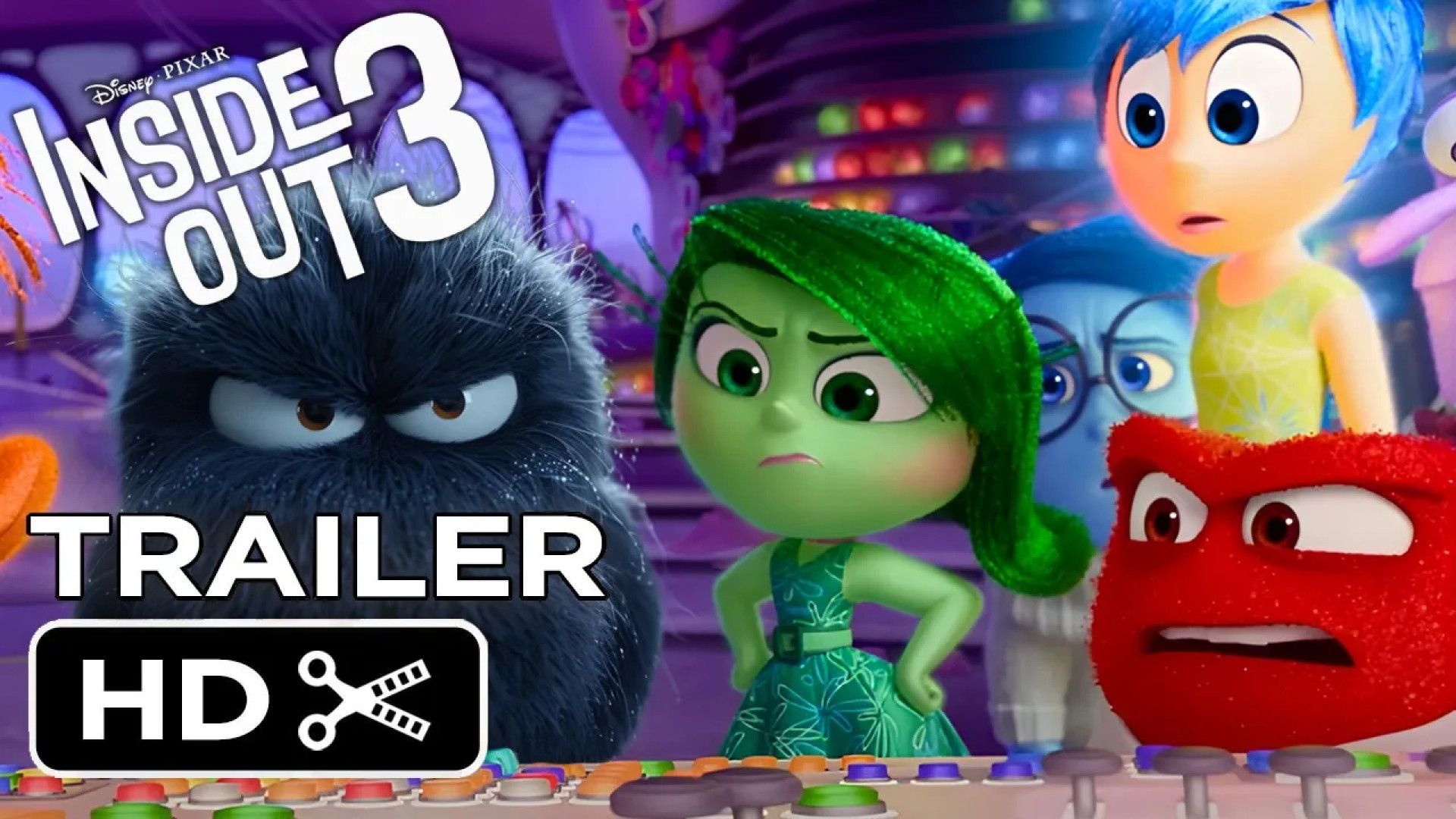 انیمیشن درون بیرون ۳ - inside Out 3
