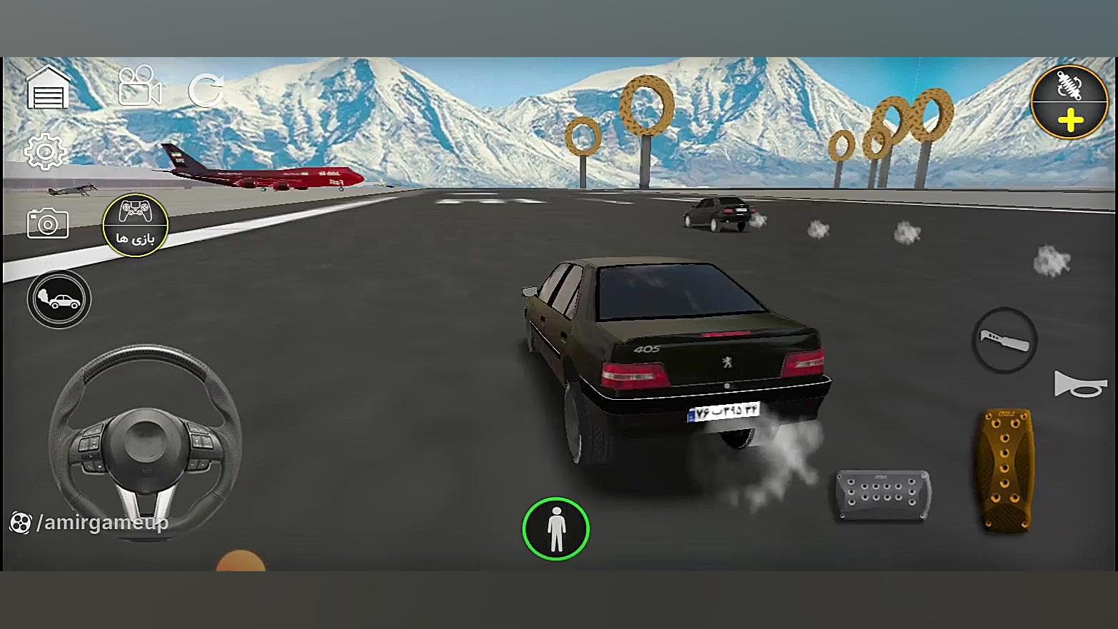 درگ ماشین پزو405 slx a با پزوپارس elx شوتی