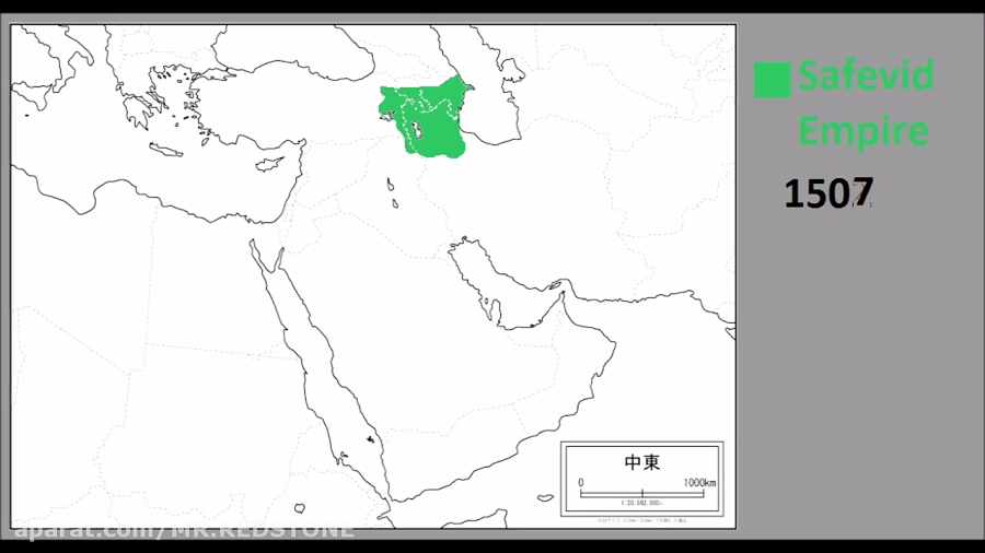 Rise and Fall Safavid Empire[MAP]