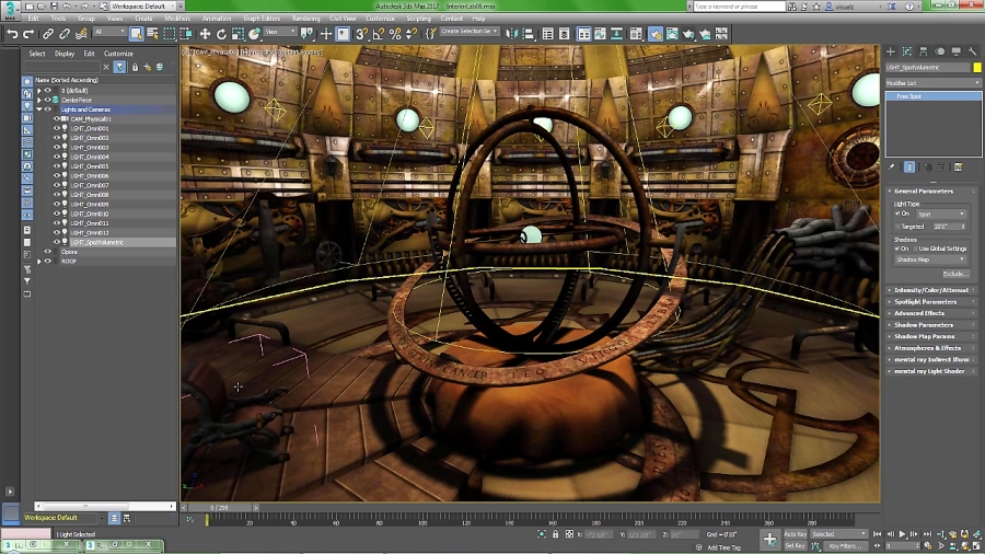 Autodesk 3ds Max 2017; Multi-threading the Scanline Rendering Engine