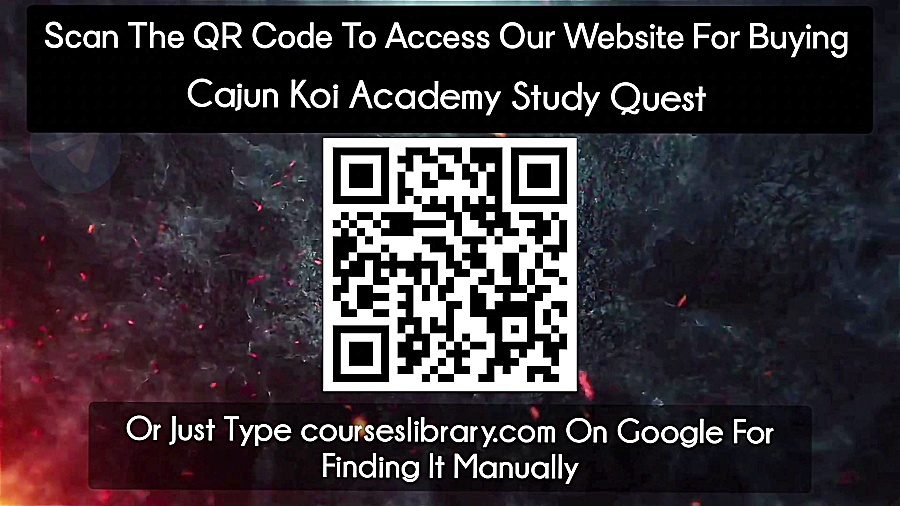 (29$)Cajun Koi Academy Study Quest Course Download