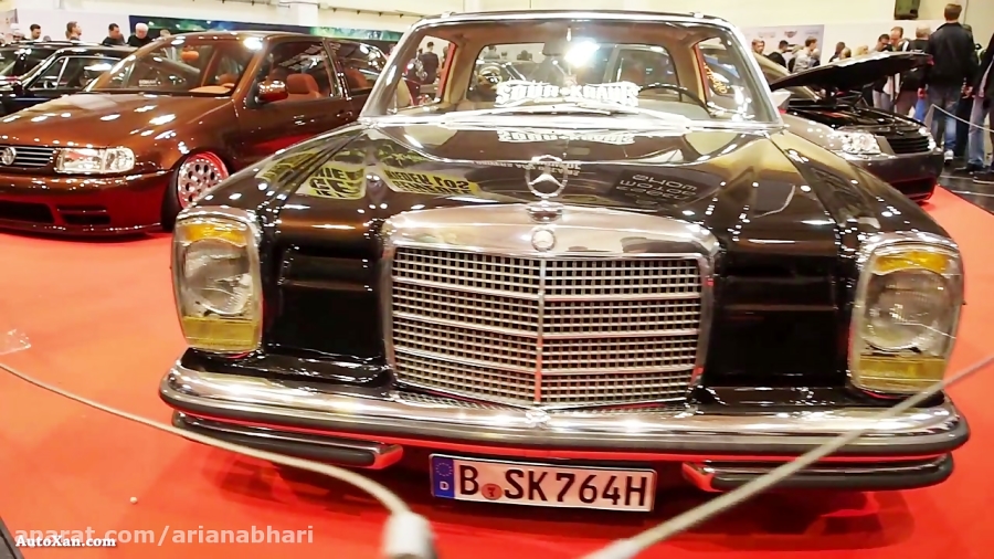Mercedes-Benz W114 Coupe 280 CE 1972 Tuning 185 ps, 3-teilige BBS E50 7 ...
