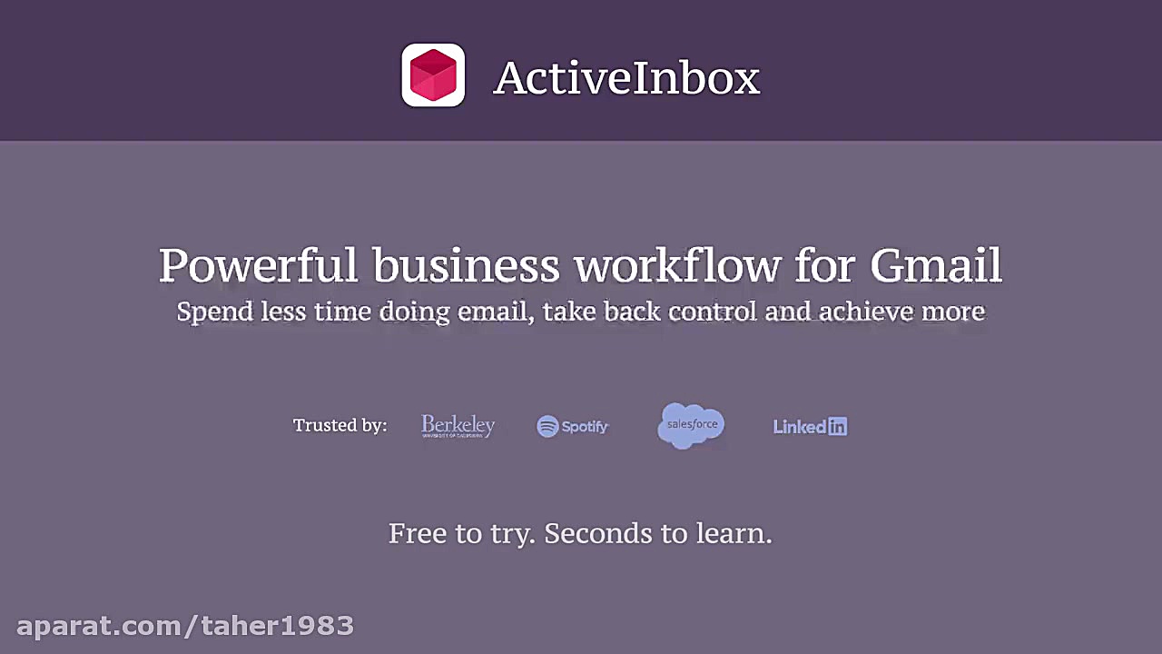 مدیریت جیمیل با پلاگین ActiveInbox