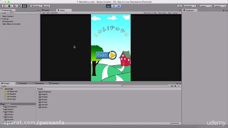 Unity: From Master To Pro By Building 6 Games - Beans Crusher(Candy ...