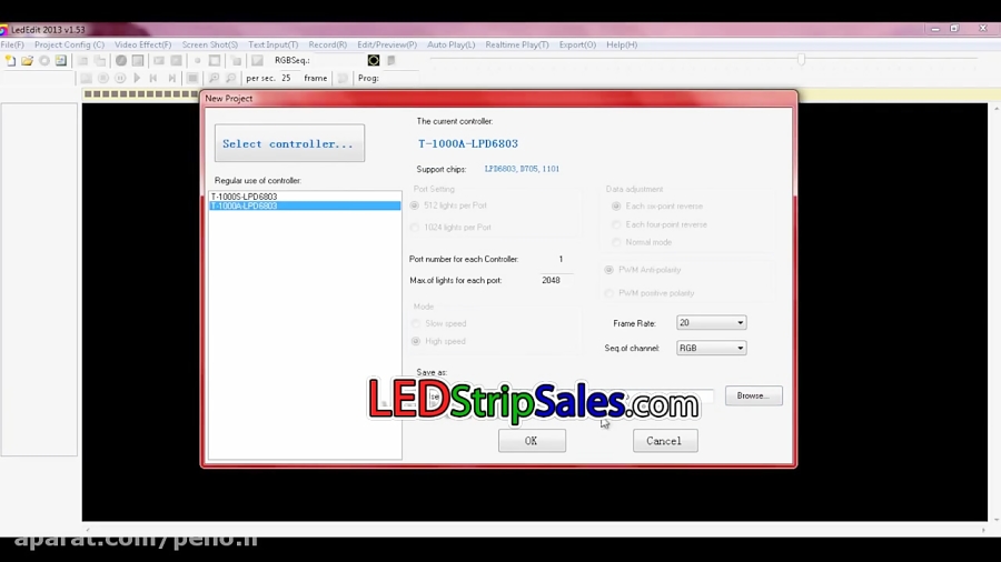 آموزش نرم افزار LEDEdit 2013
