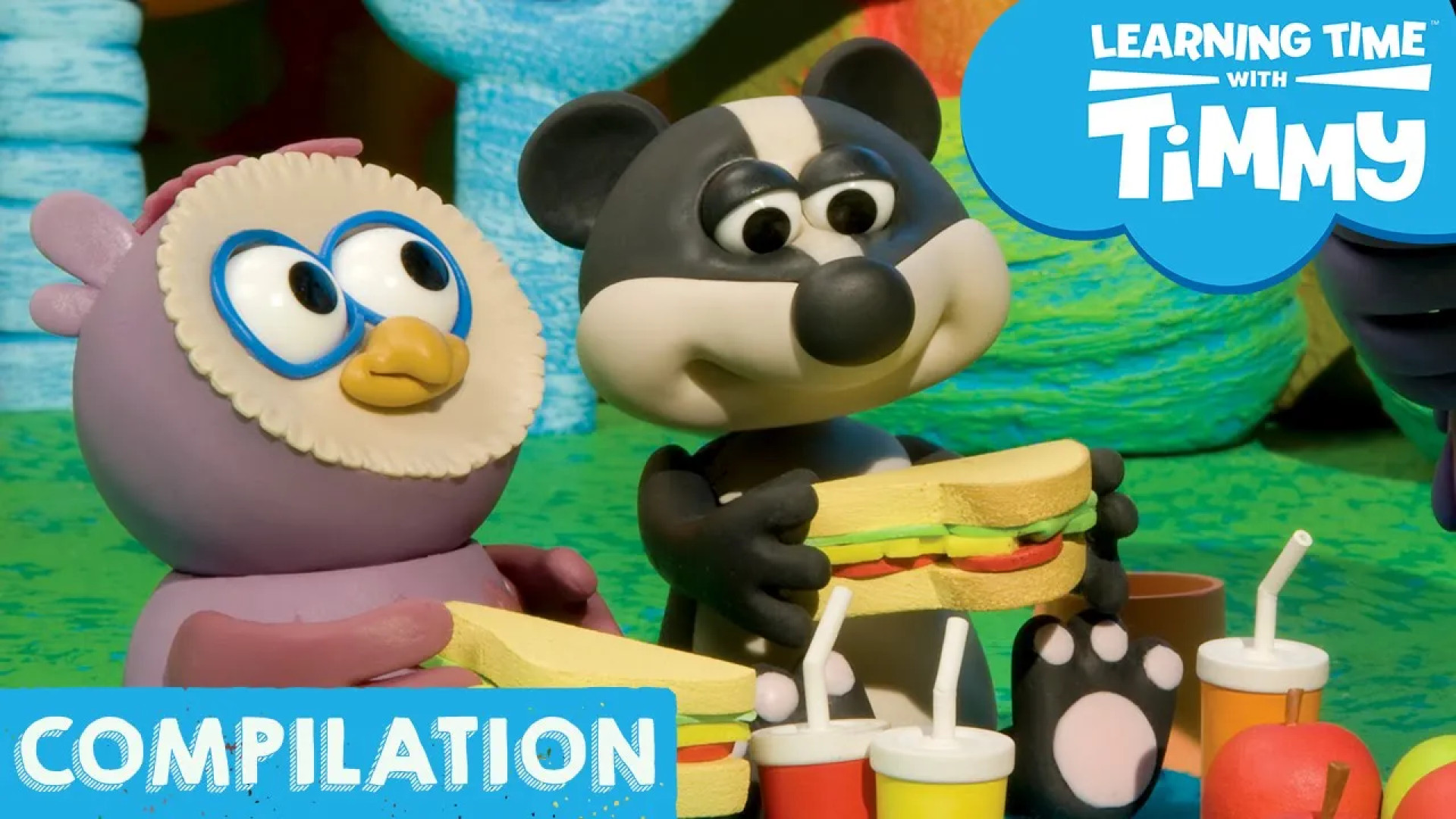 Fun with Food | Learning Time with Timmy Compilation | Learn English ...