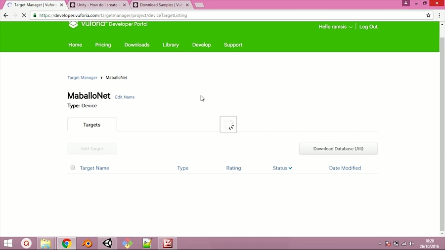 Vuforia Augmented Reality - Video Playback Tutorial (Official Tutorial By Vuforia Developer Website)