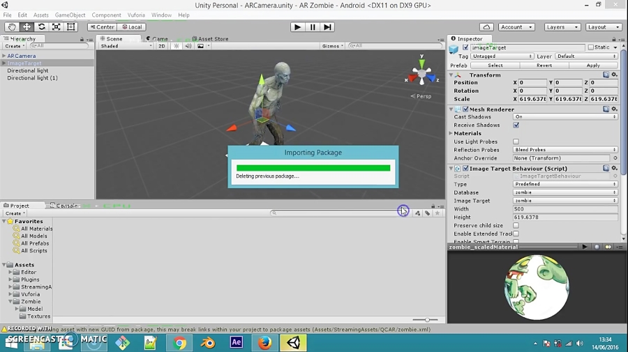 Unity Vuforia Tutorial - Multiple Image Target