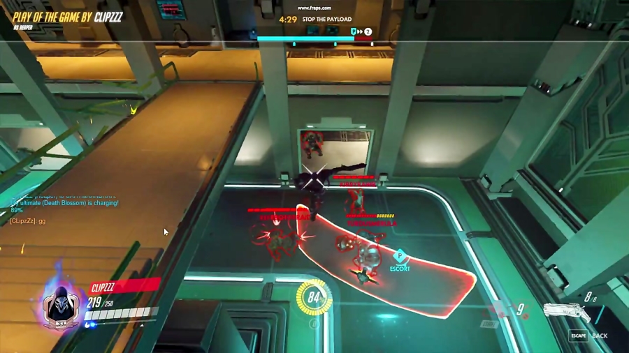 Overwatch : Reaper Ultimate Team Kill!!