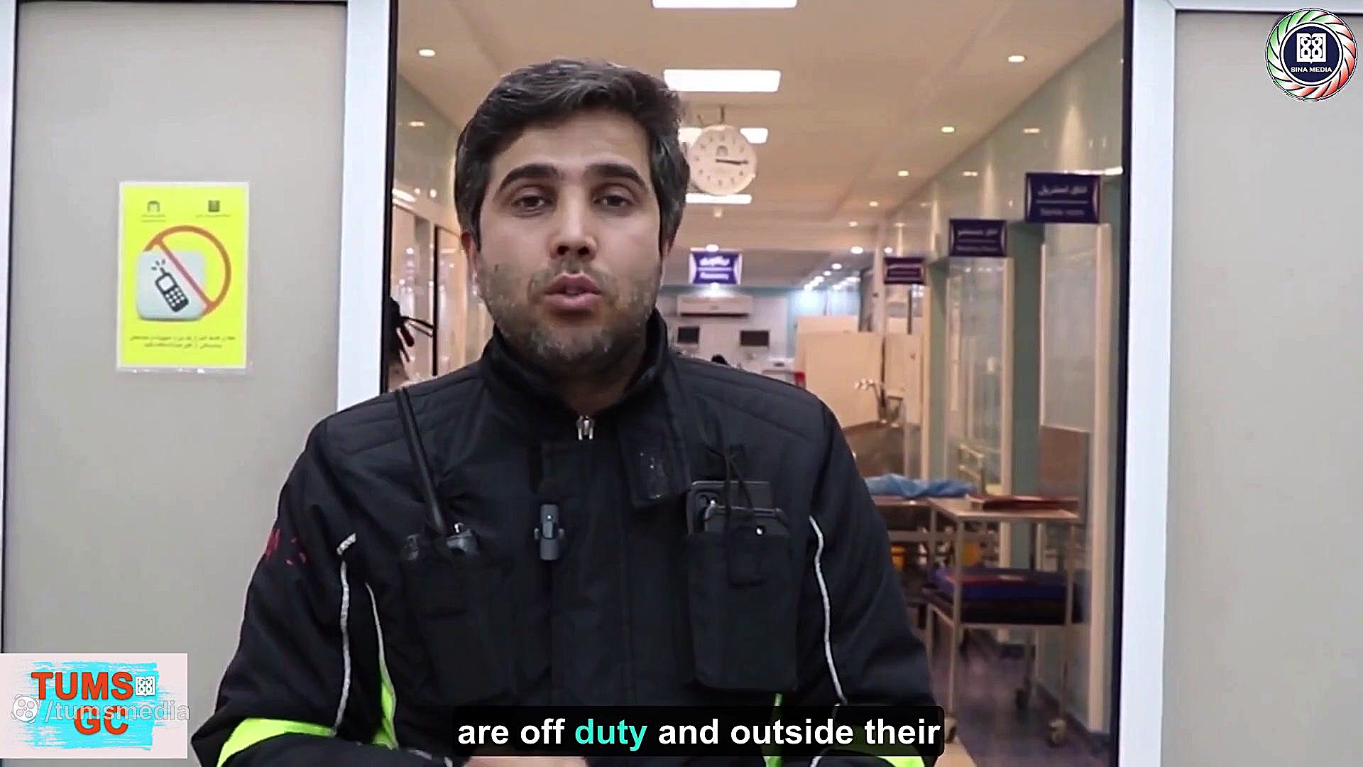 Iranian Emergency Services Utilize Motorcycle Ambulances