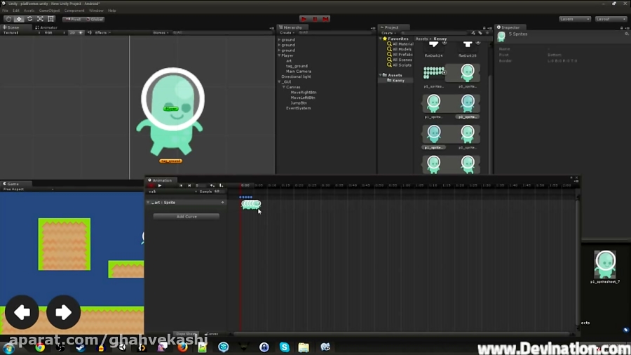 Unity Platformer Tutorial - Part 3 - Art and Animation