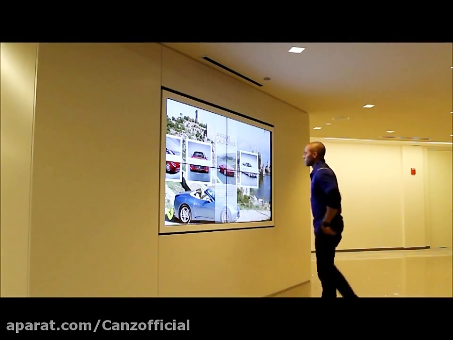 Horizon Display's Multi-User Interactive Touch Screen Video Wall