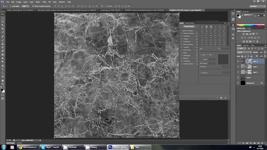 How to: Mesh based particle for UE4 part 1 - Photoshop
