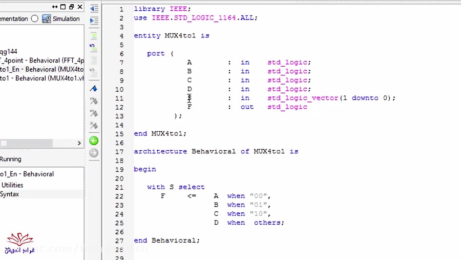 آموزش زبان VHDL - قسمت دوم