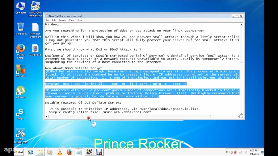 [Tutorial] Setting Up DoS Deflate On A Linux VPS
