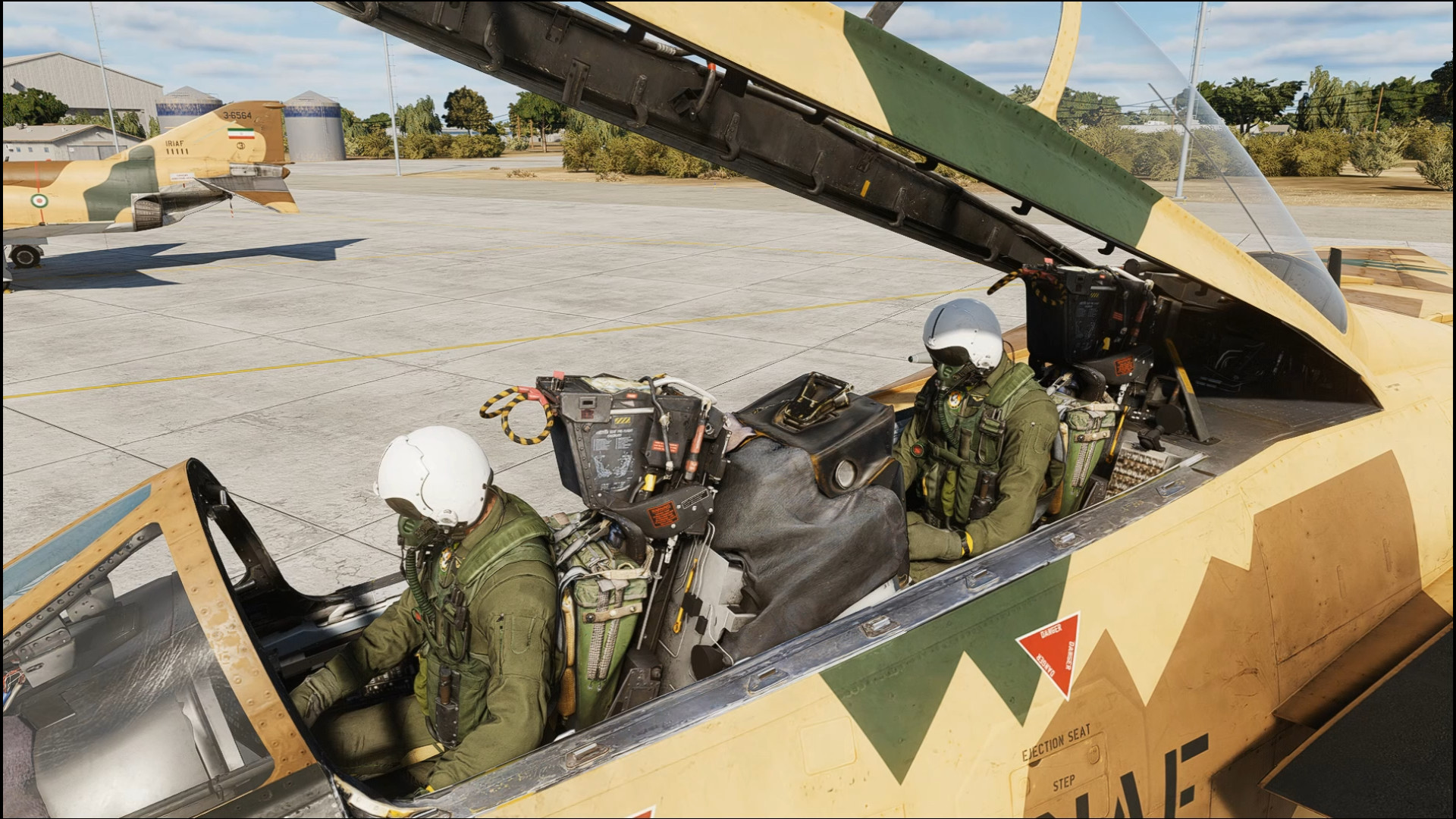 F-14 ejection tutorial