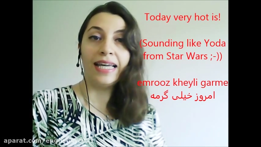 Farsi / Persian Lesson: Summer Talk, Casual Conversation (42)