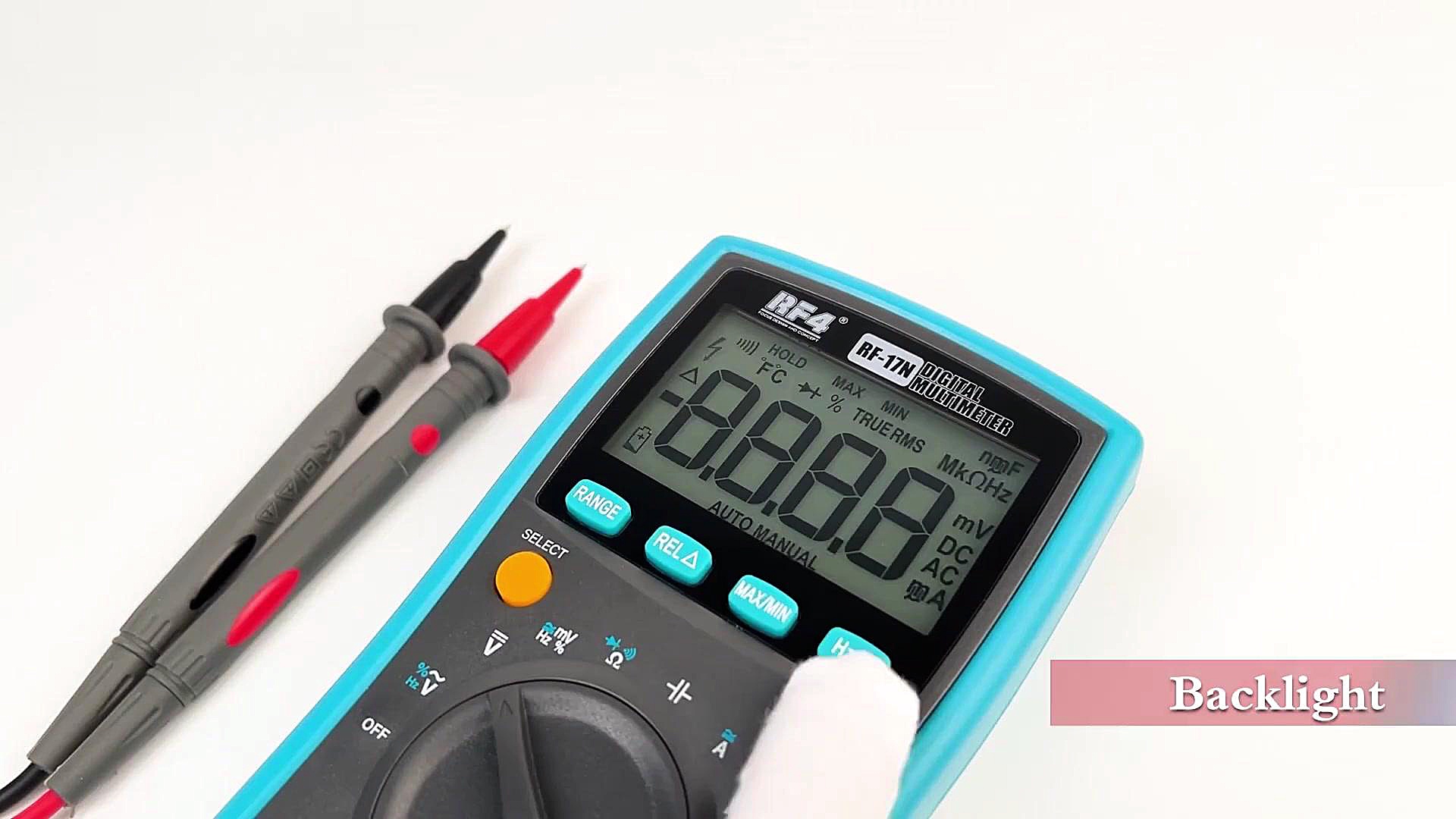 مولتی متر دیجیتال آر اف فور مدل RF4 RF-17N در فروشگاه عصرتولز
