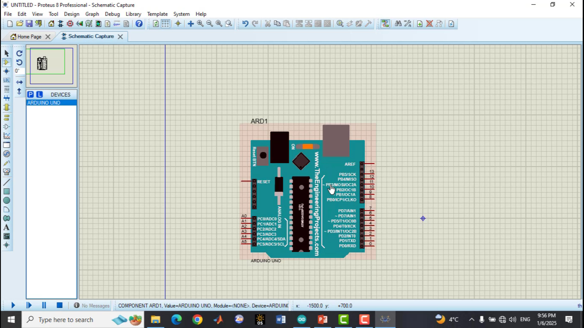 جلسه9 آردوینو: scrollDisplayRight در شیلد LCD با آردوینو و proteus