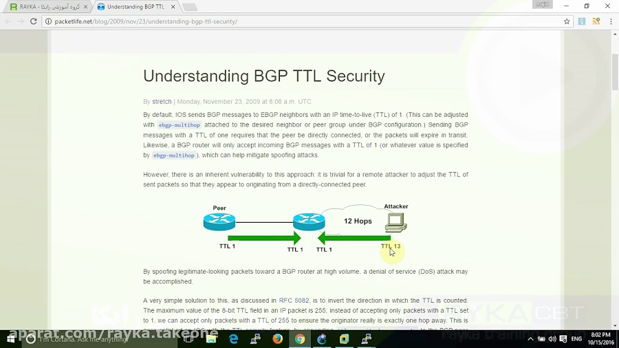 BGP_28. BGP TTL Security