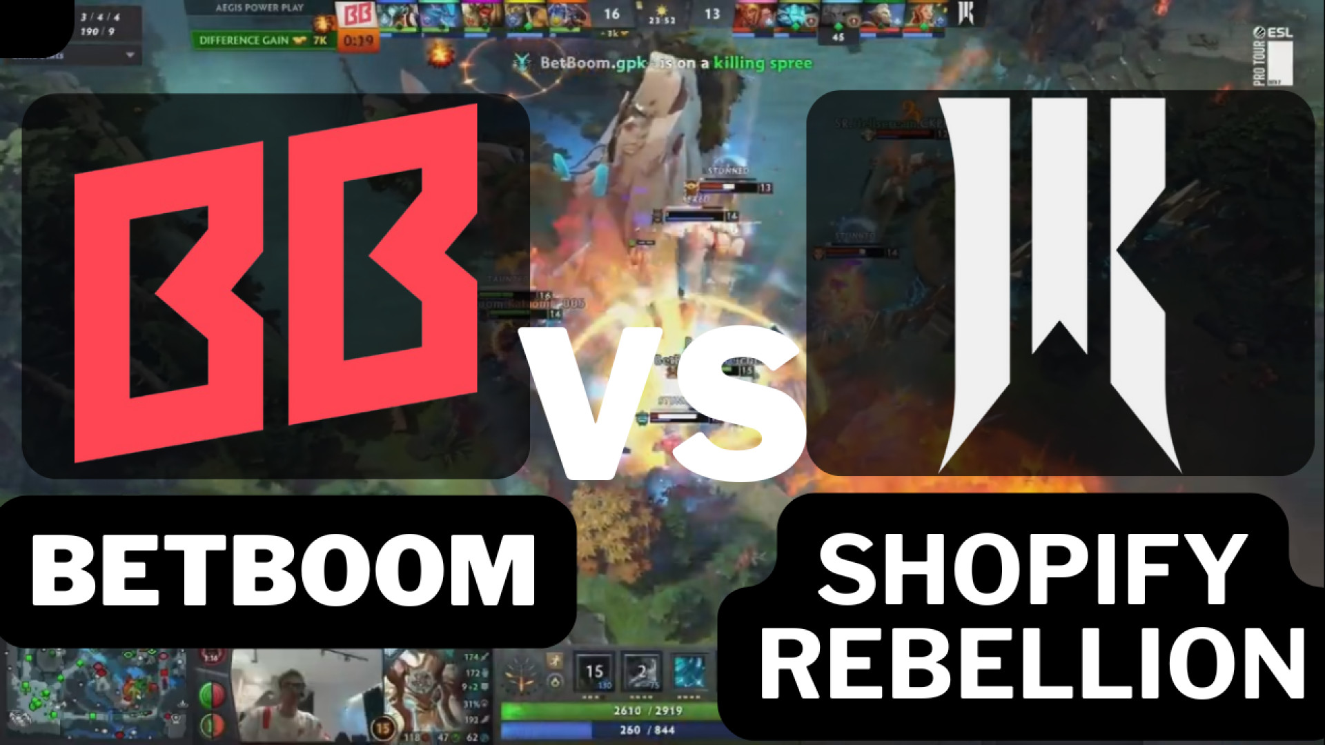 SHOPIFY REBELLION vs BETBOOM - NEW PATCH 7.38 | DOTA 2