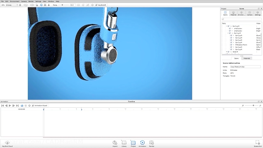 KeyShot Animation Tutorial 05: Copy, Paste, and Link Animations