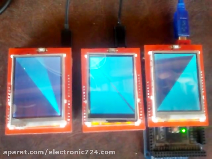 2.4 TFT LCD Touch Shield SPFD5408 Working 100% in Ardui