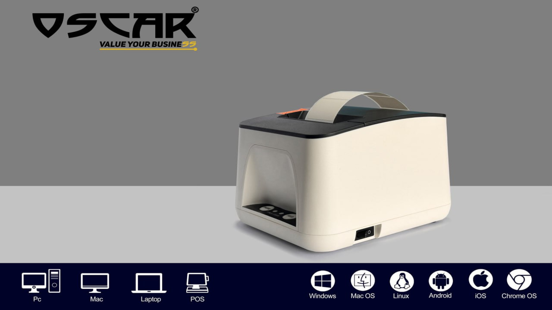 آموزش نصب درایور لیبل پرینتر حرارتی Oscar pos 58LD