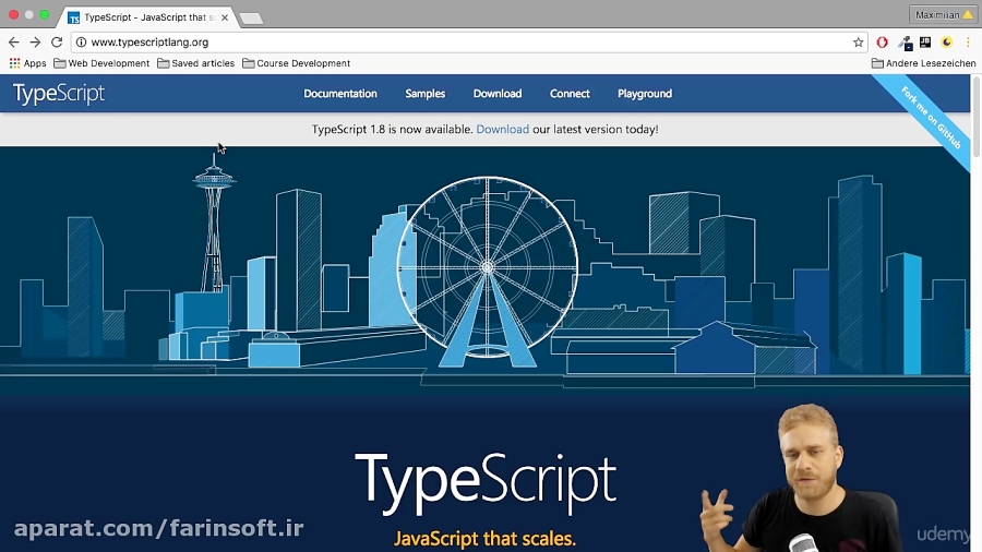 دانلود یادگیری Typescript