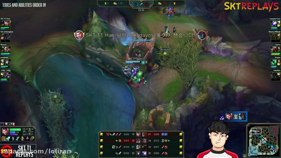 Huni Playing Jayce vs Maokai In Challenger Korea SoloQ | SKT T1 Huni SoloQ