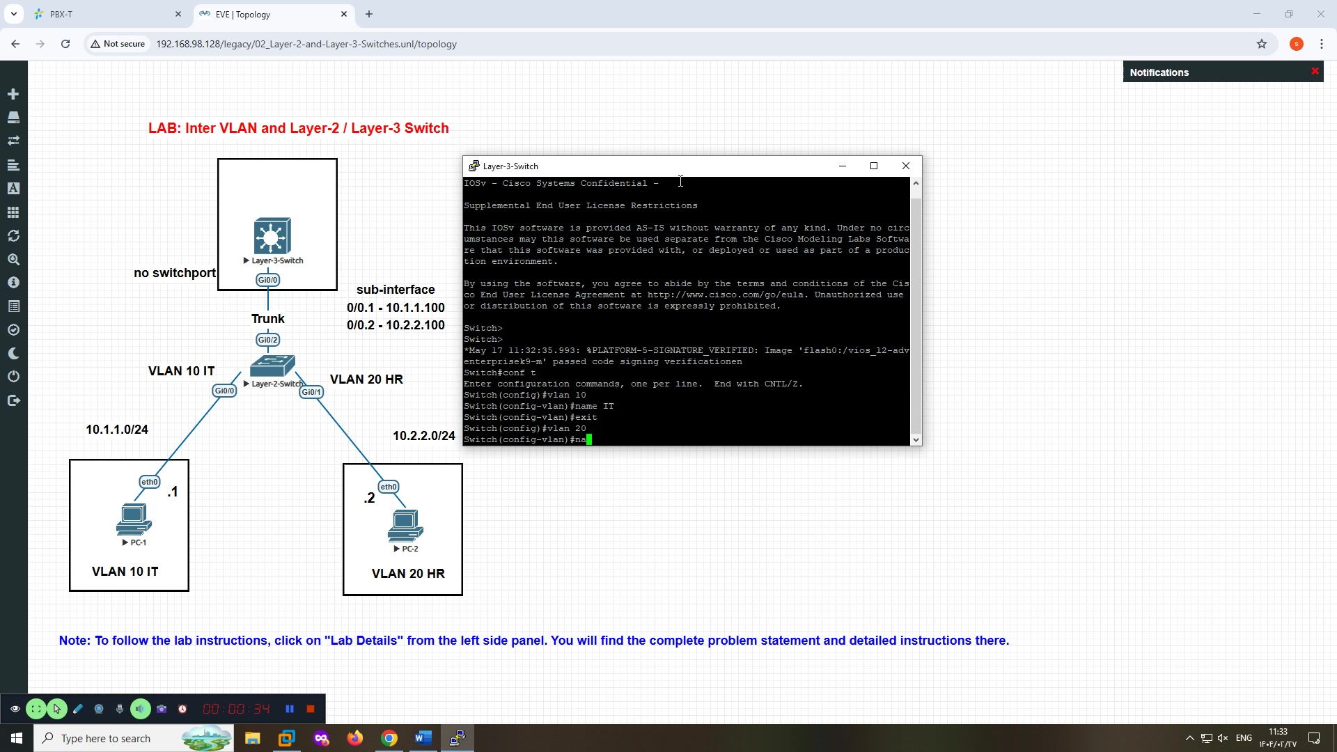 Inter.VLAN.Routing.with.Multilayer.Switch