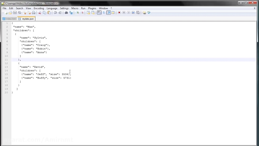 D3.js tutorial - 14 - The Tree Layout (1/2)