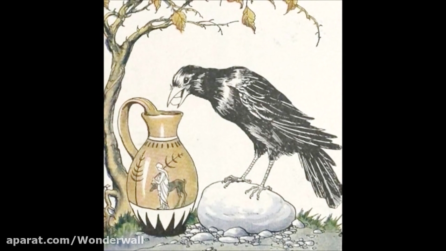 The Crow and the Pitcher: Aesop's Fables for Kids - FreeSchool